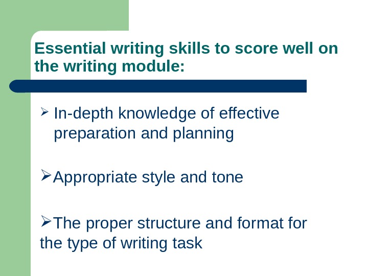 ACADEMIC WRITING Part 2 What We Shall