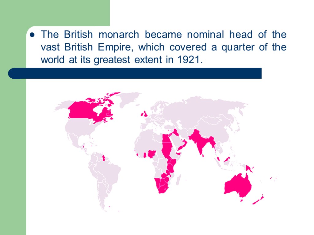 The Monarchy in Britain. The Origin of the