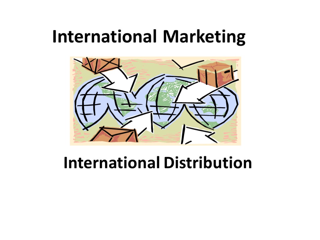 International Marketing International Pricing and distribution ...