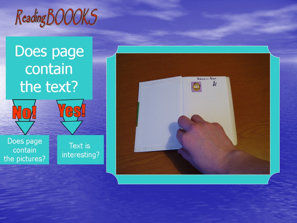 Reading BOOOKS Student Arkhipov Alex. Take the Boook