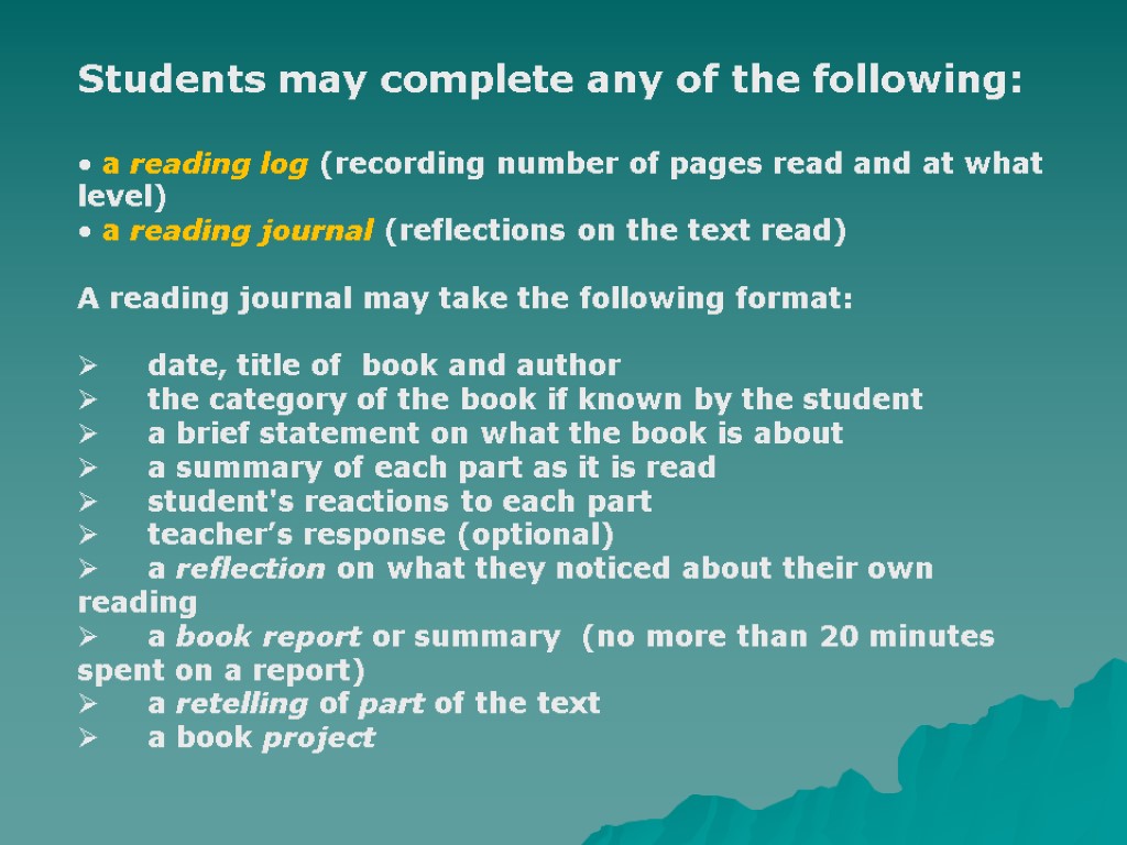 Teaching reading communicatively. Types of reading Oral Silent