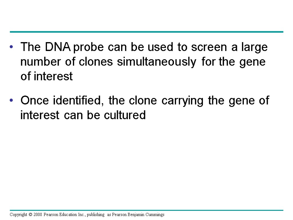 Chapter 20 Biotechnology. Overview: The DNA Toolbox Sequencing