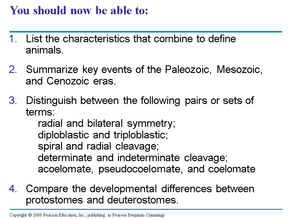 Chapter 32 An Introduction to Animal Diversity. Animals
