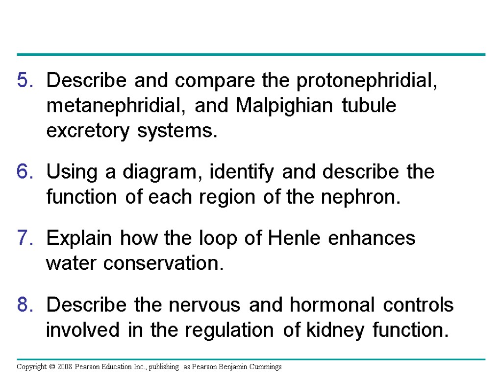 Chapter 44 Osmoregulation and Excretion. Overview: A Balancing