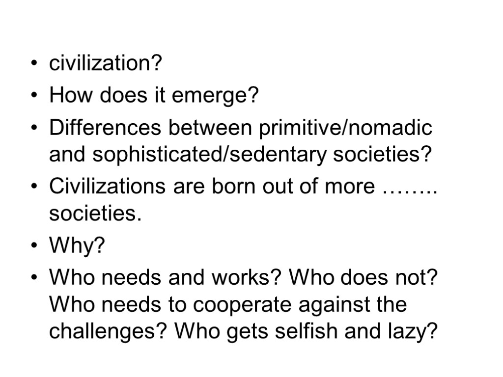 Some Thoughts on the Rise and Fall of