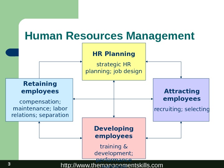 http: //www. themanagementskills. com 1 Human Resource Management