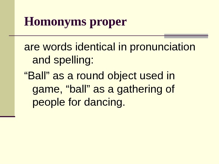 Lecture 4. Synonymy, Antonymy, Homonymy Lexicology