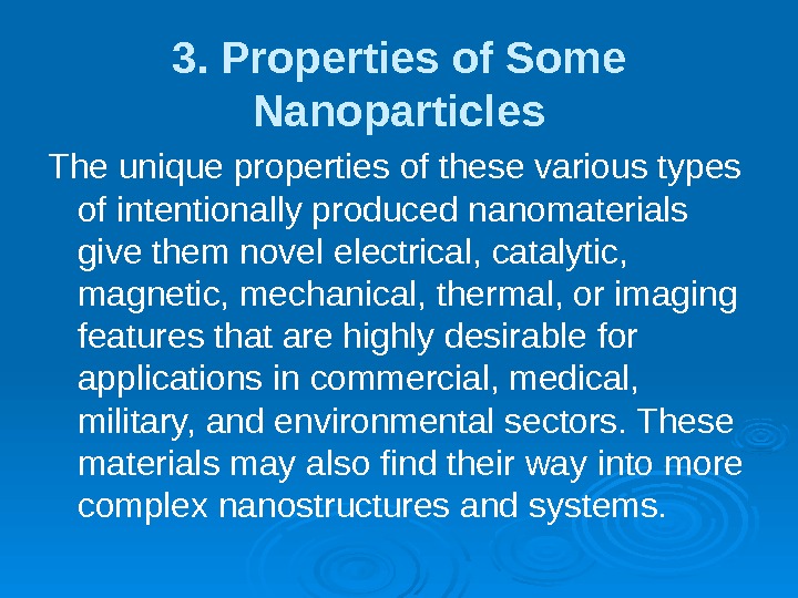 Objects of Nanochemistry and Unique Properties of Nanoparticles