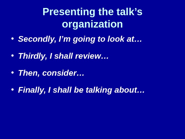 HOW YOU BEGIN YOUR PRESENTATION INTRODUCTION