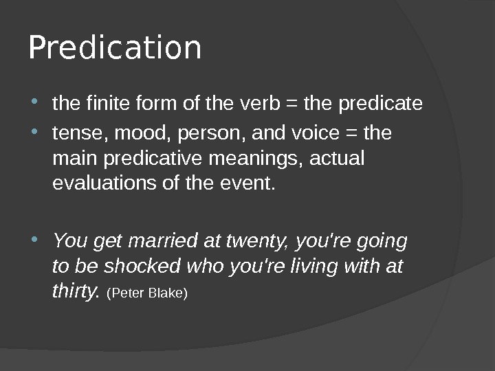 Lecture 2. 1. Definition. 2. Characteristics. 3. Sentence