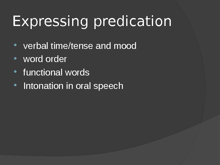 Lecture 2. 1. Definition. 2. Characteristics. 3. Sentence