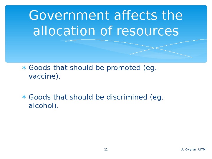 Government intervention in the economy Andrzej Cwynar, UITM