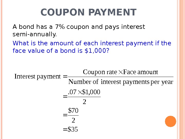 7 Interest Rates and Bond Valuation FIN 311