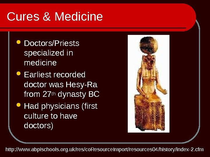 A Brief History Of Medicine Part 1 Ancient