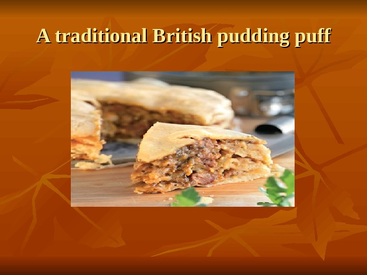A traditional British pudding puff II ngredients