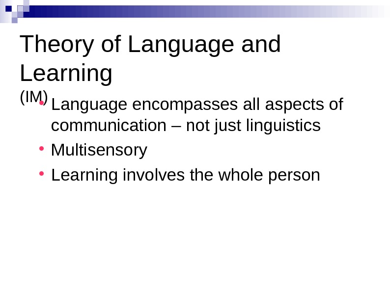 Alternative Approaches and Methods Part 3 — Jack