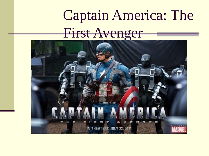 Captain America : The First Avenger