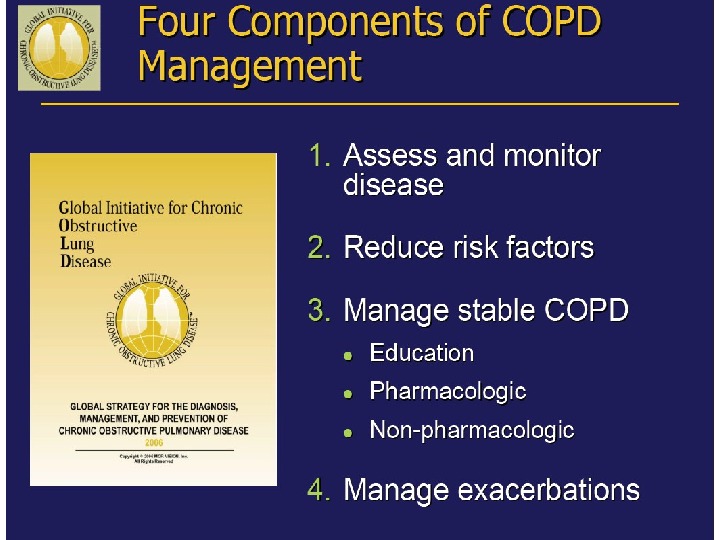 Chronic Obstructive Pulmonary Disease (( COPD