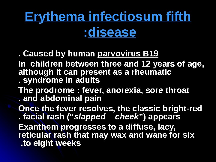 Common Pediatrics Infectious Diseases Dr. Owis khater
