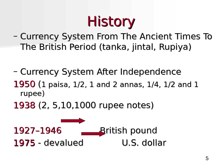 11 Currency System in India Made by Zhguleva