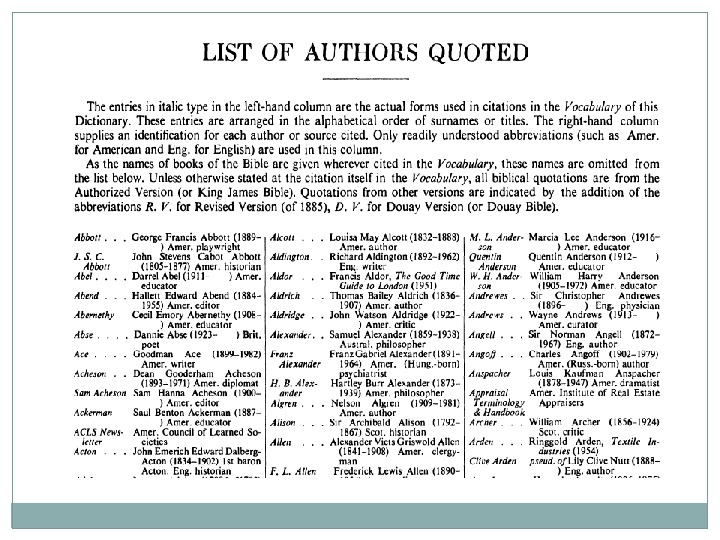 Dictionaries of synonyms and their comparison Made