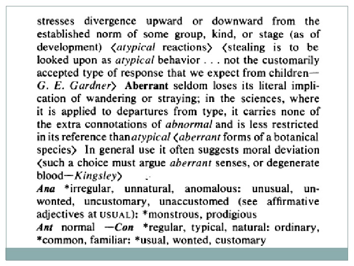 Comparison Synonym