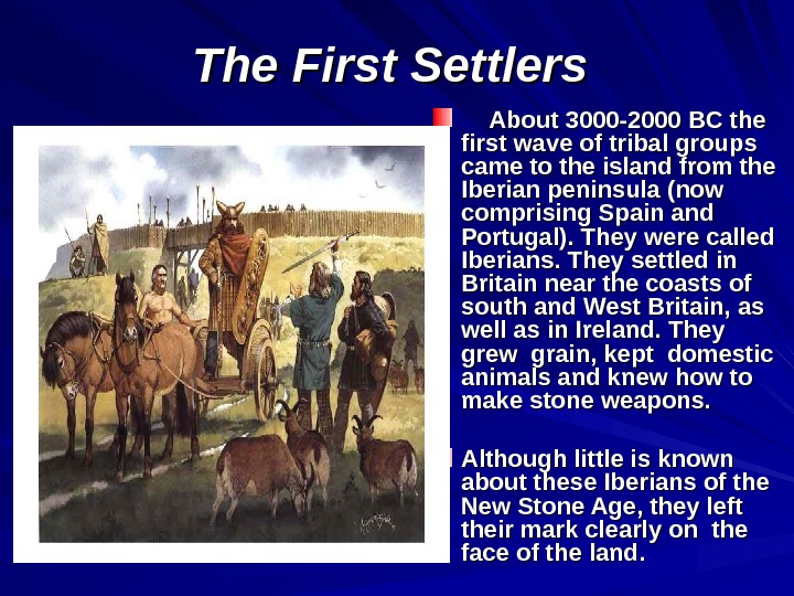 HISTORICAL BACKGROUND OF THE UK (Ancient Britain
