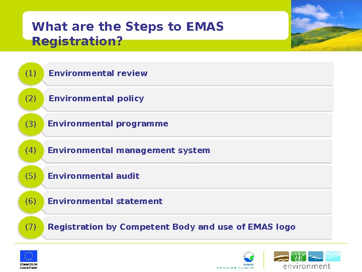 The EU Eco-Management and Audit Scheme (EMAS)