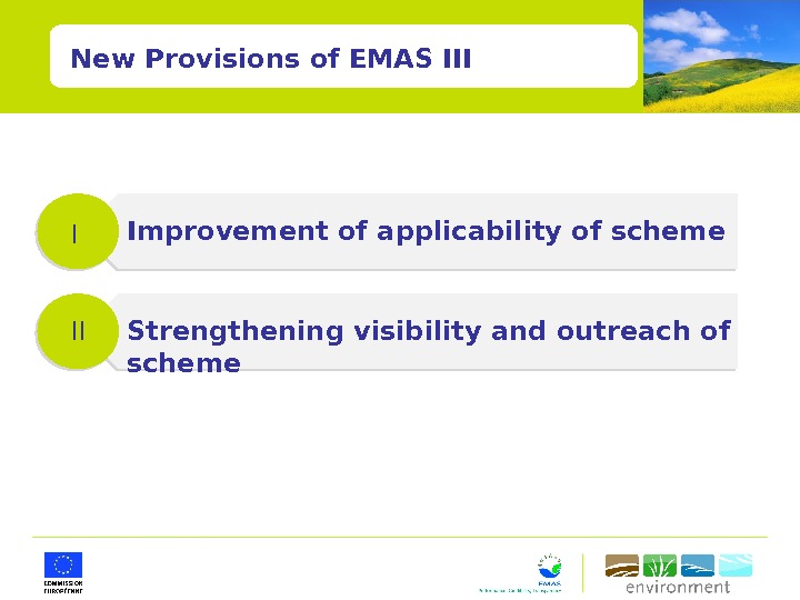 The EU Eco-Management and Audit Scheme (EMAS)
