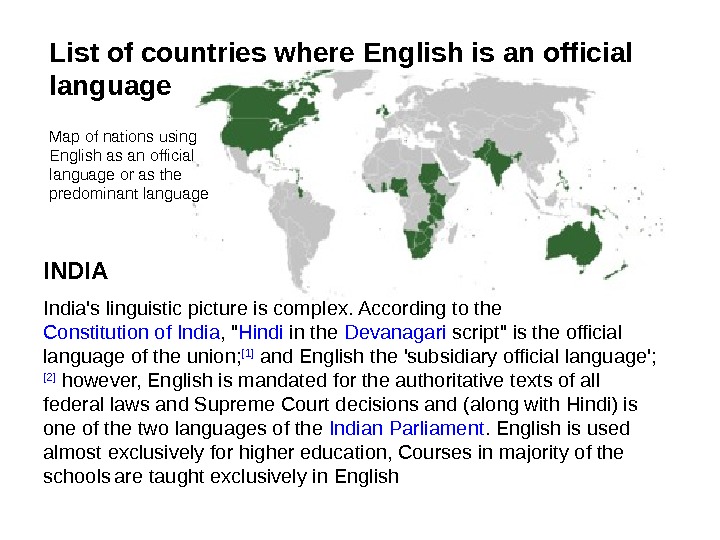 English- INDIA Connecting the Nation! Satish Kumar