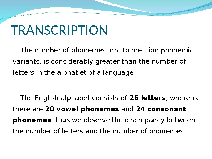 The Phonetic Structure of Language
