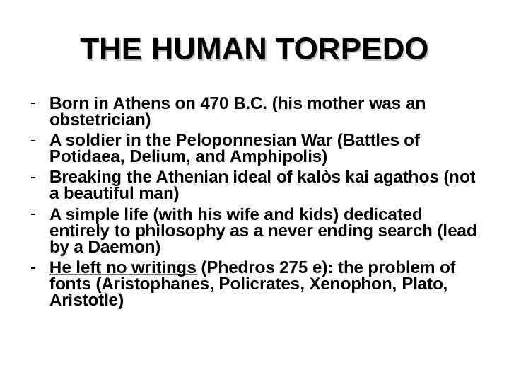 Ethical thought of the Ancient Greece Socrates, Cynics,