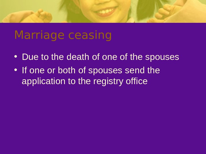 Family Law Outline • Introduction
