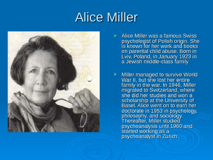 Famous Psychologists Alfred Adler Alfred Adler