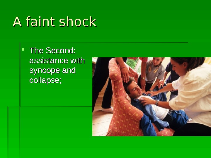 First aid in case of fractures