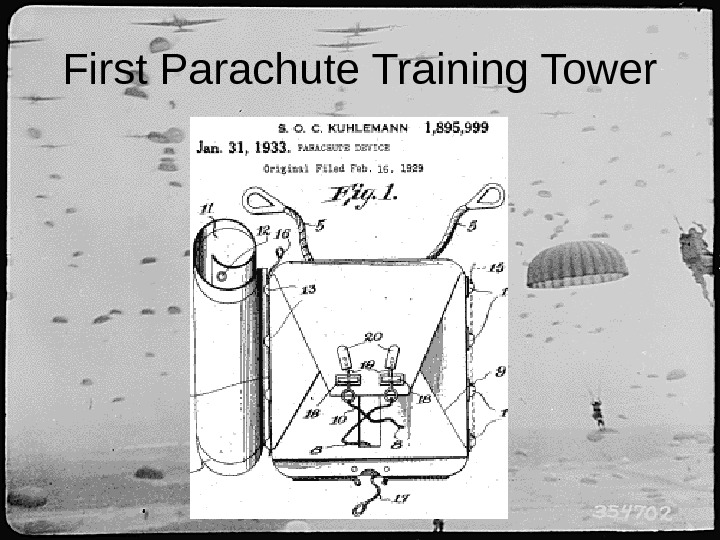 History of the Parachute By Sakhelasvili Svetlana 11