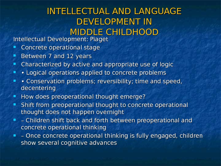 Презентация human development lecture 7