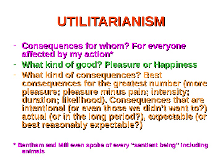 Humanism: ethics Humanism: ethics • Empirics