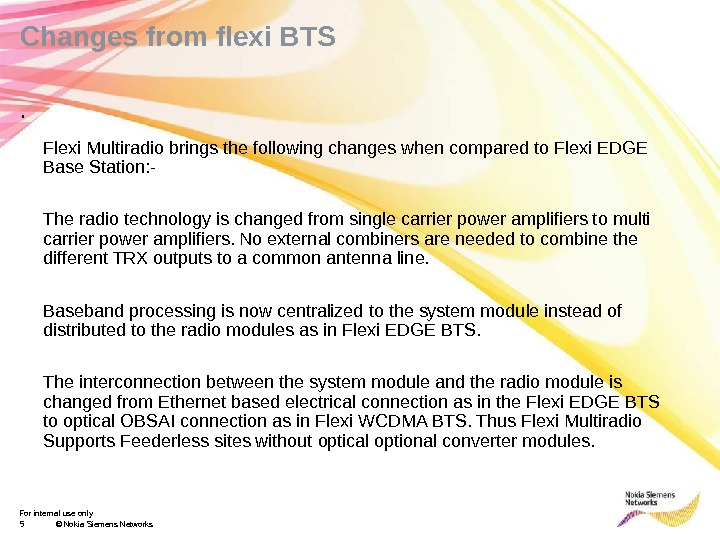 Telecom Implementation Guideline-Flexi Multi Radio Site Solutions