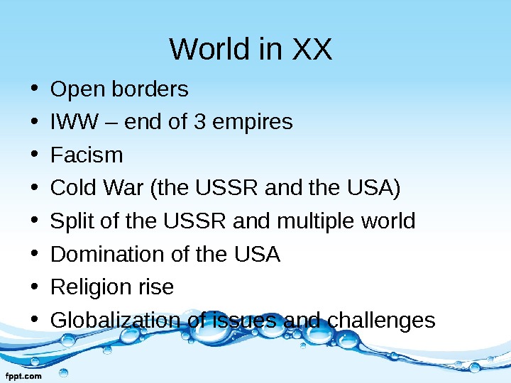 Introduction 1. Countries in the world Content