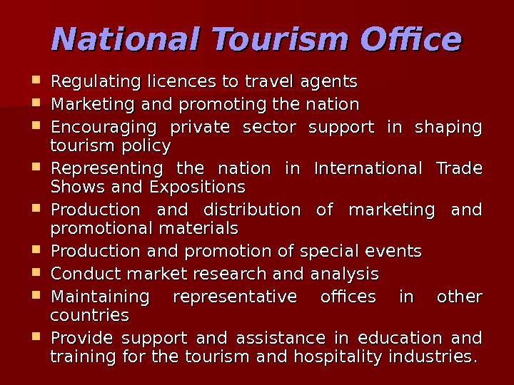 Organisations Linked with the Industry Sectoral Organisations.