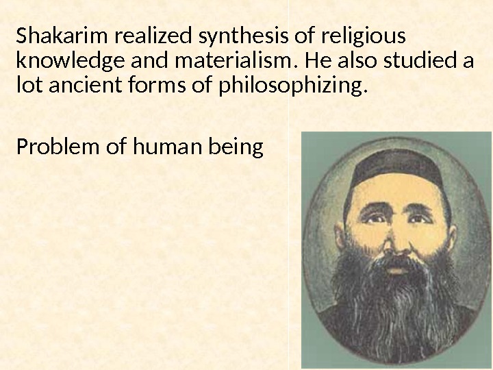 Russian and Kazakh philosophy Russian philosophy
