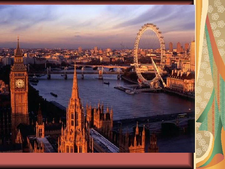 London is the capital of the UK