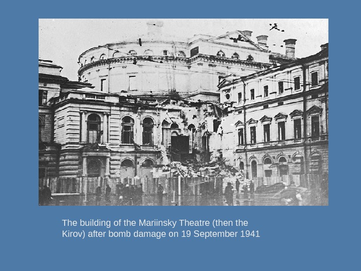 Mariinsky Theatre and Concert Hall Presentation of Vishnevskaya