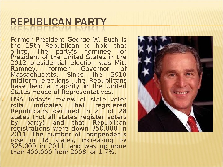 The modern political party system in the