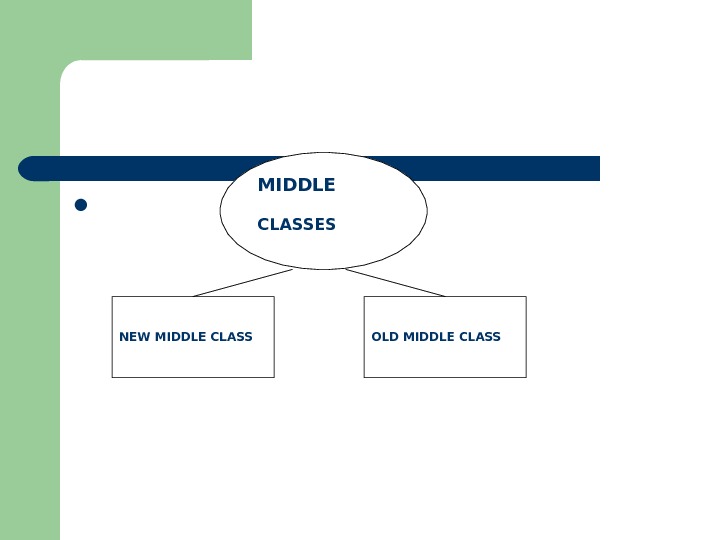 THE NEW MIDDLE CLASS