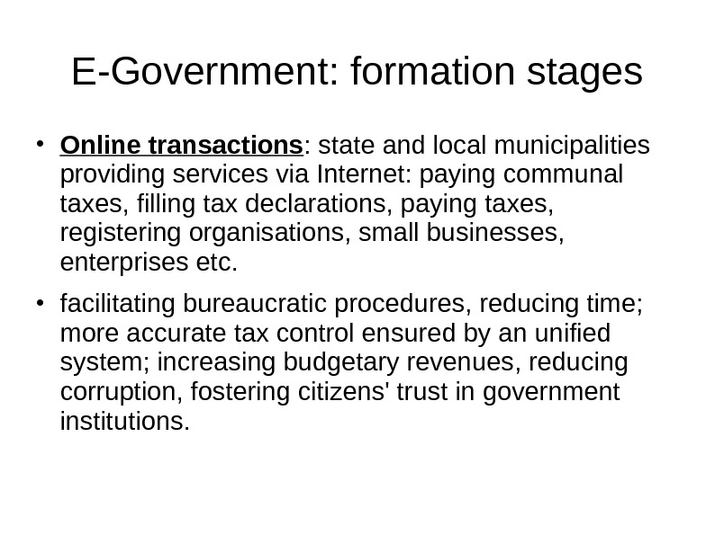 New Public Management. Digital Era Governance Principles