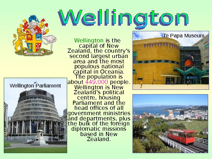 What is the capital of New Zealand?