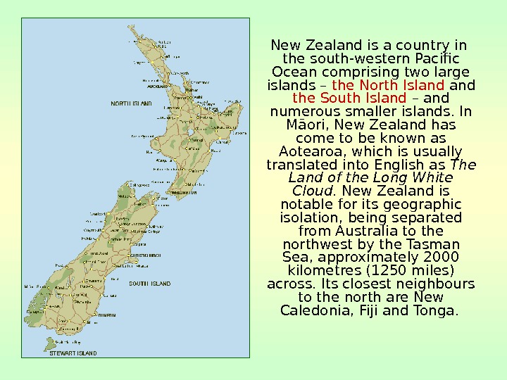 What is the capital of New Zealand?