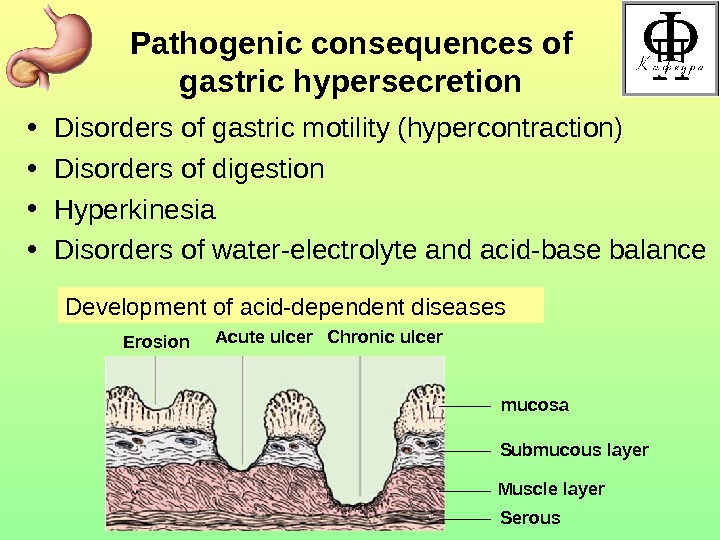 Pathophysiology of gastro-intestinal tract Gastro-intestinal tract